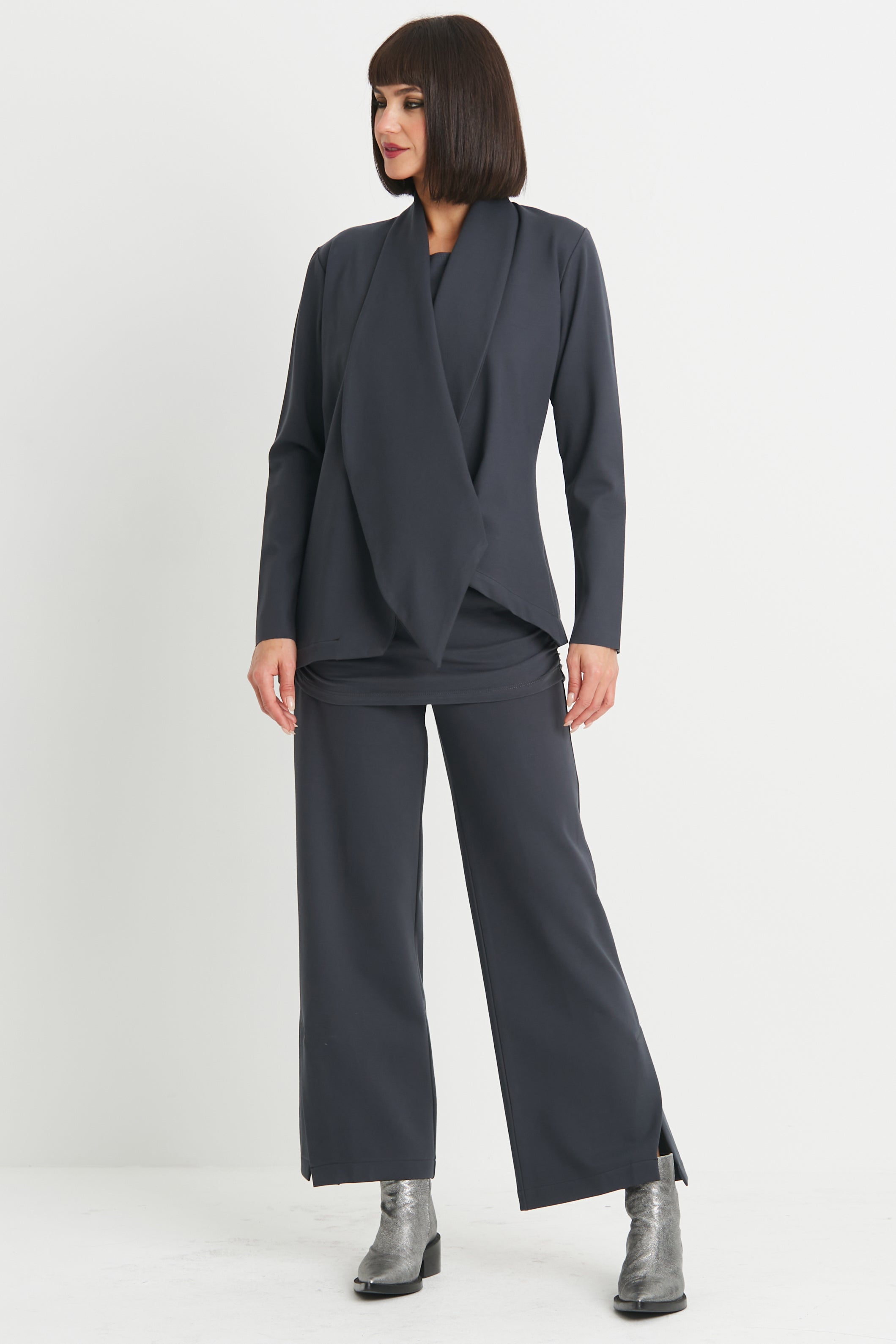 Scuba Drape Blazer – PLANET by Lauren G