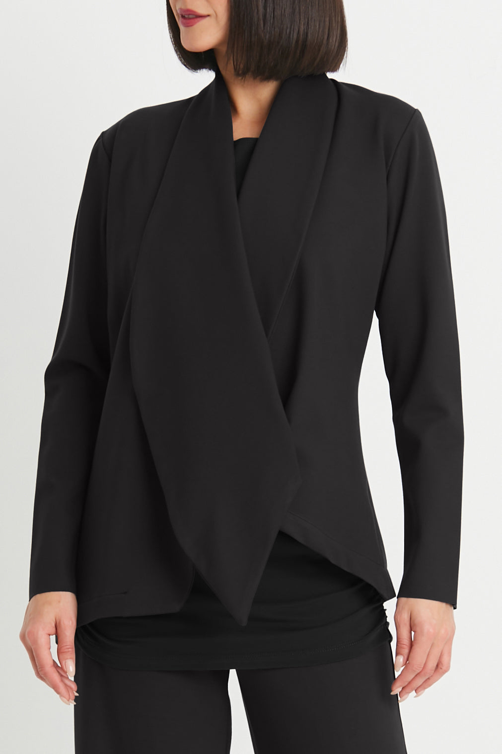 Scuba Drape Blazer – PLANET by Lauren G