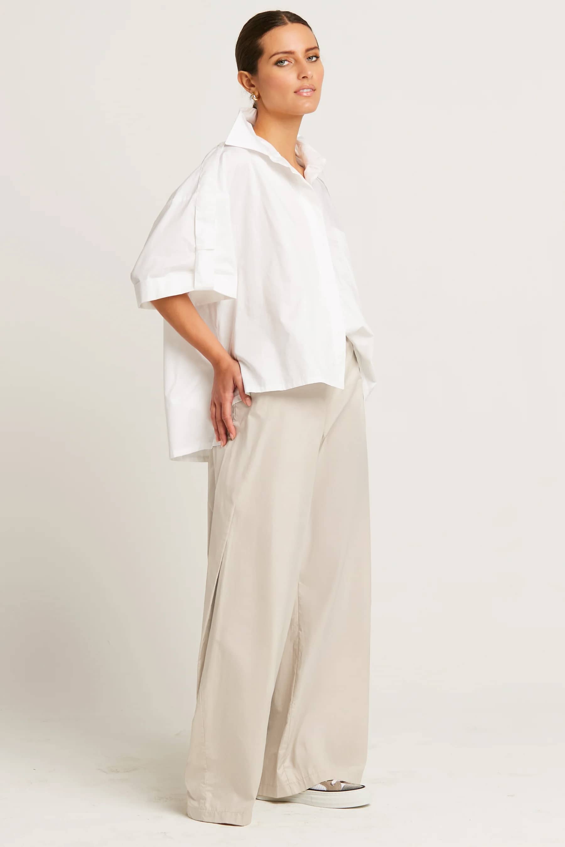 Cotton Origami Pants – PLANET by Lauren G