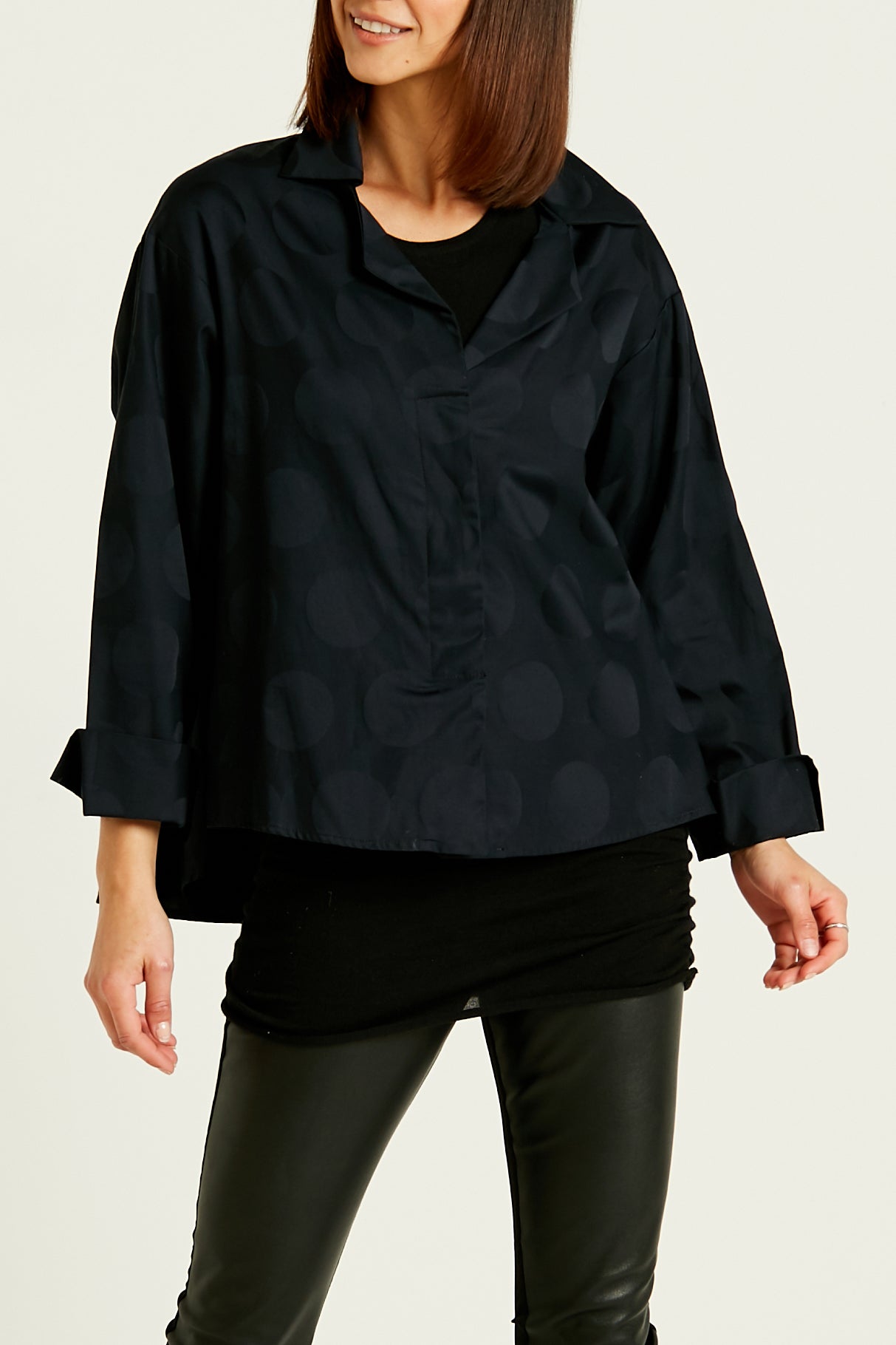 Cotton Jacquard Mini-Man Shirt – PLANET by Lauren G